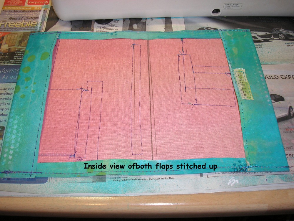 Luna Art: Art Journal cover tutorial(heavy photo post)